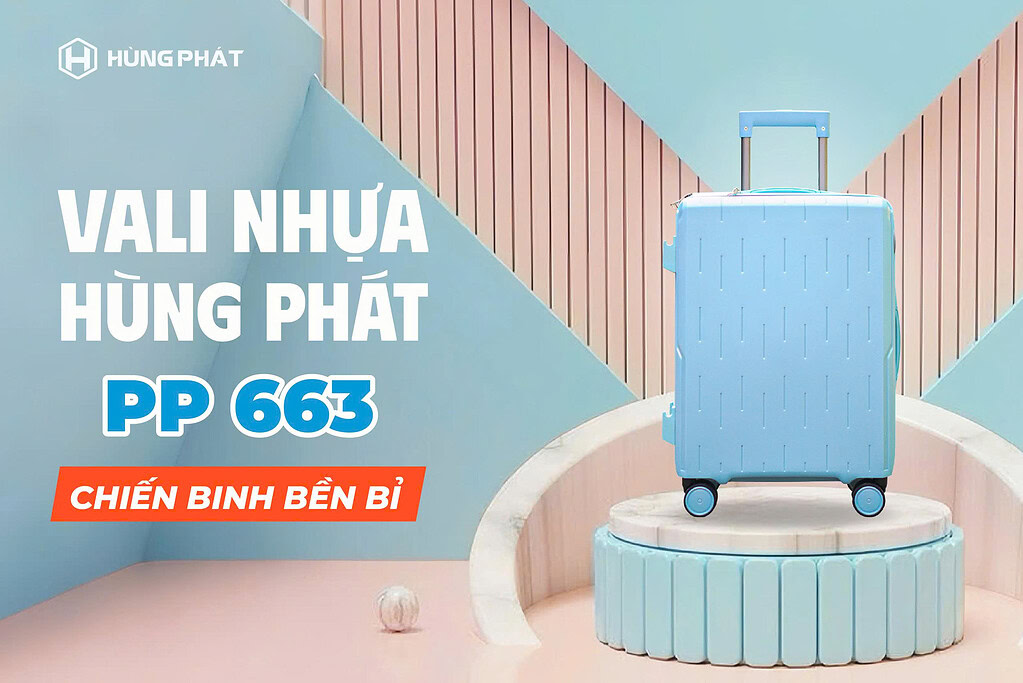 Vali nhựa Hùng Phát PP 663