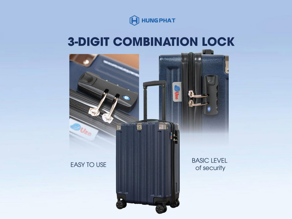 How to Distinguish 3 Common Types of Suitcase Locks